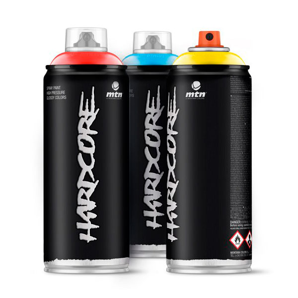 TINTA SPRAY MTN HARDCORE 400ML - SprayPlanet
